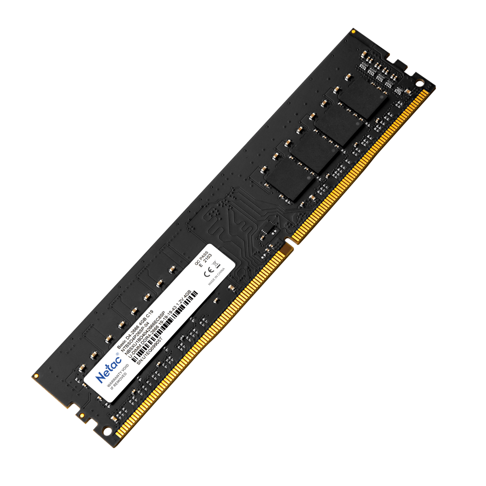 Оперативная память Netac 4Gb DDR4 2666MHz (NTBSD4P26SP-04)