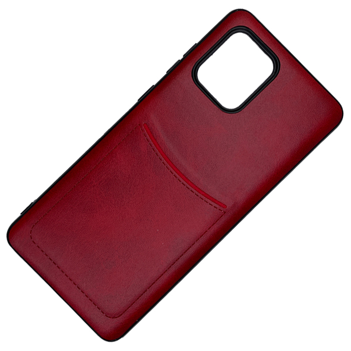 Чехол с кармашком iLevel для  Samsung A91/ S10 LITE (красный)