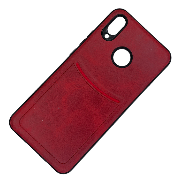 Чехол с кармашком iLevel для Huawei Honor NOVA 3i/ P Smart Plus (красный)
