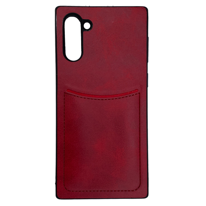 Чехол с кармашком iLevel для Samsung Galaxy Note 10 (красный)