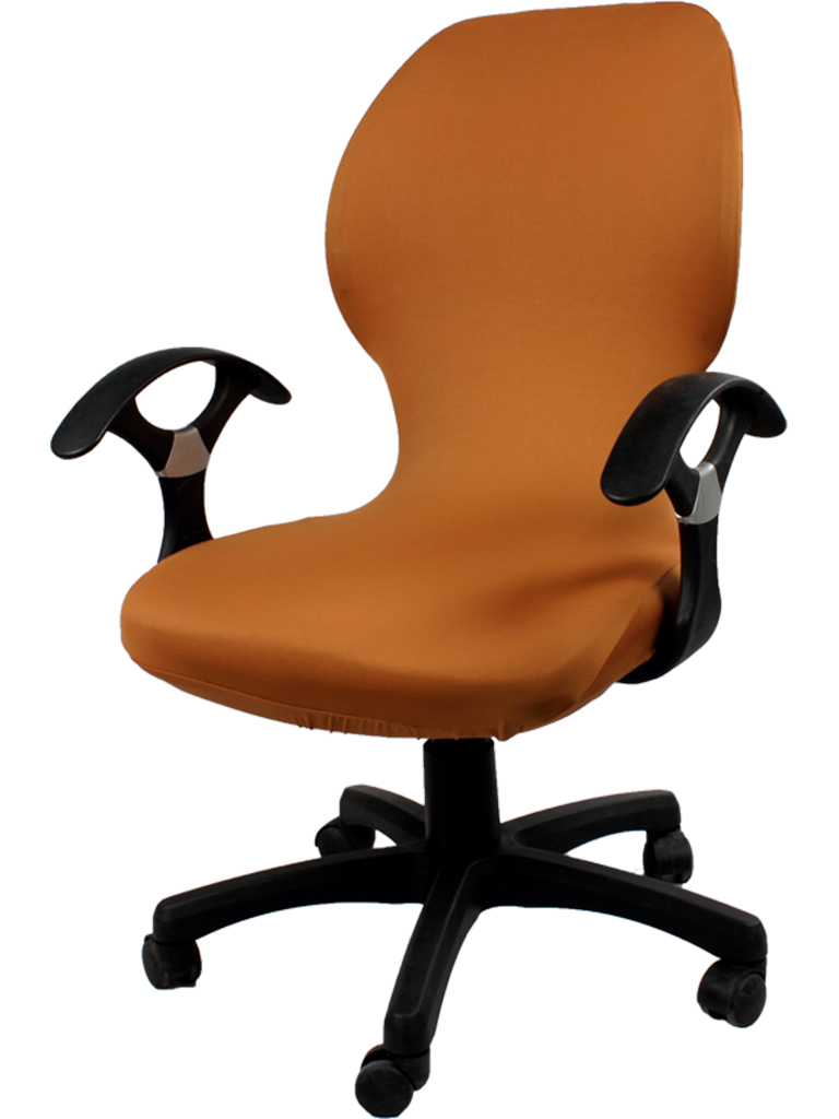 Чехол на компьютерное кресло и стул ГЕЛЕОС 725, коричневый