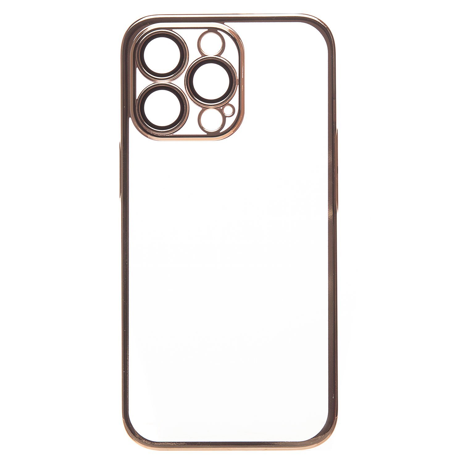 Чехол iPhone 13 Pro пластиковый с закрытой камерой <желтый>