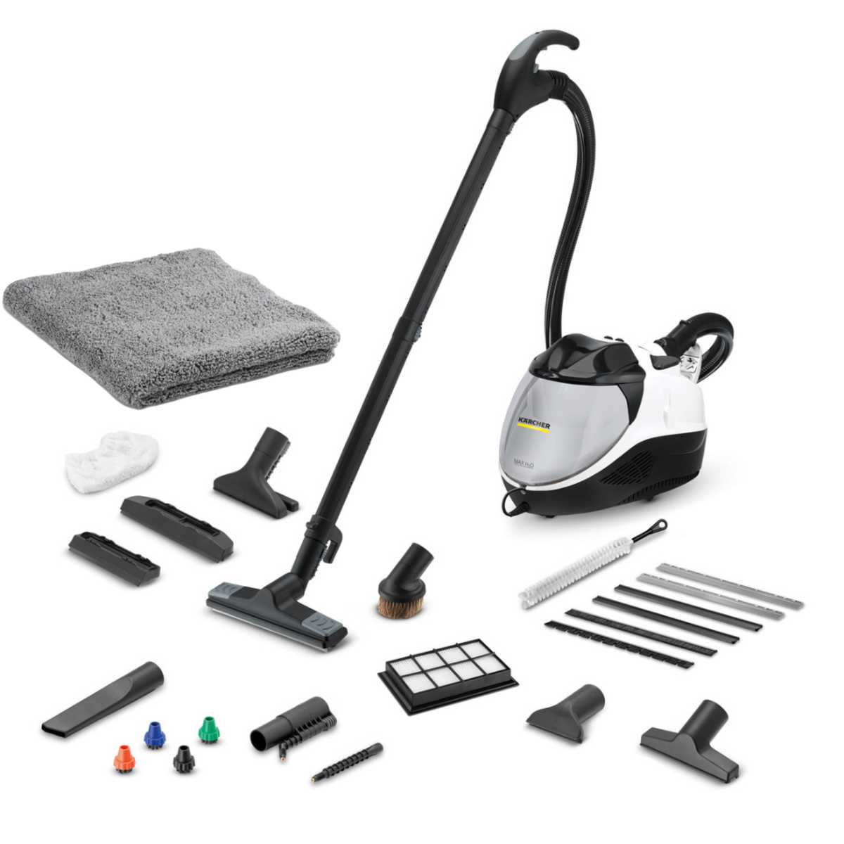 Пылесос Karcher SV 7 EU + салфетка из микрофибры белый