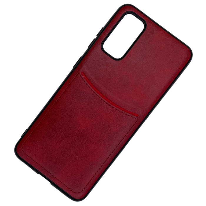 Чехол с кармашком iLevel для  Samsung A31 (красный)