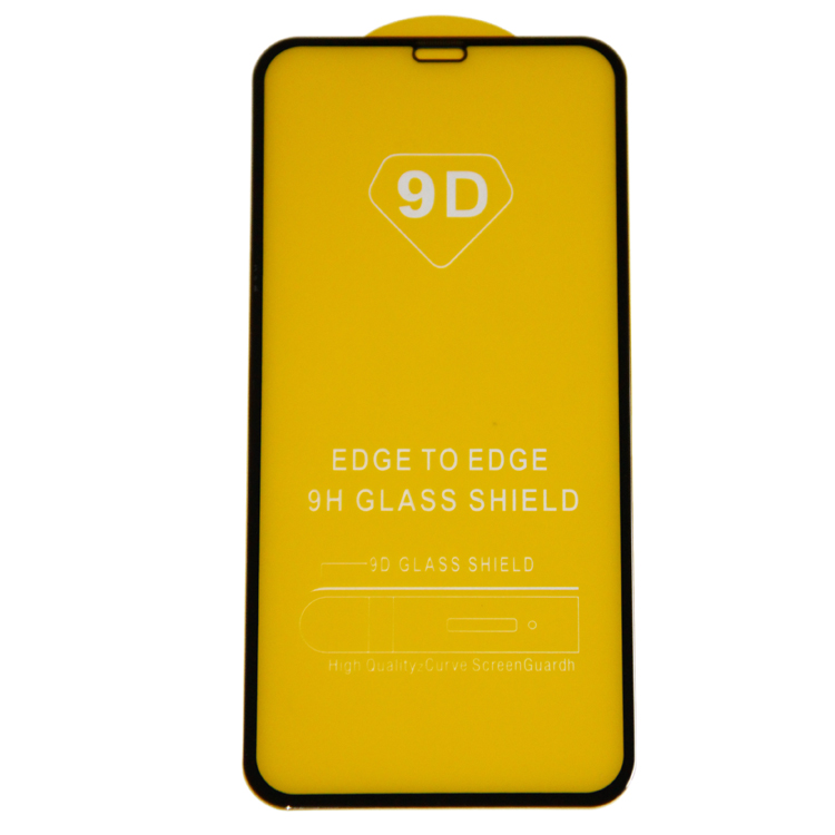 Защитное стекло для iPhone XR, iPhone 11 (2D/не полное покрытие) <черный>