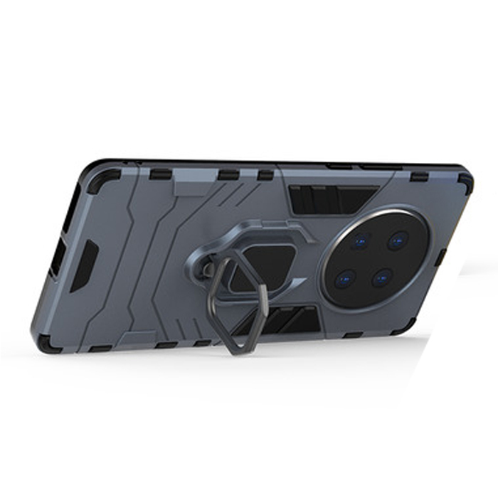 Противоударный чехол с кольцом Panther Case для Huawei Mate 40 Pro (синий)