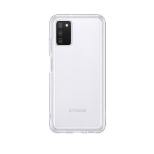 Чехол Samsung Soft Clear Cover A03s прозрачный (EF-QA037) (EF-QA037TTEGRU)