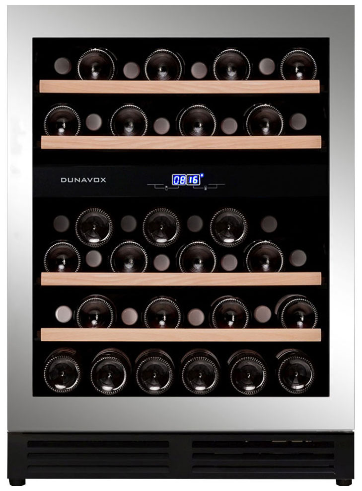 Встраиваемый винный шкаф Dunavox DAUF-45.125DSS.TO