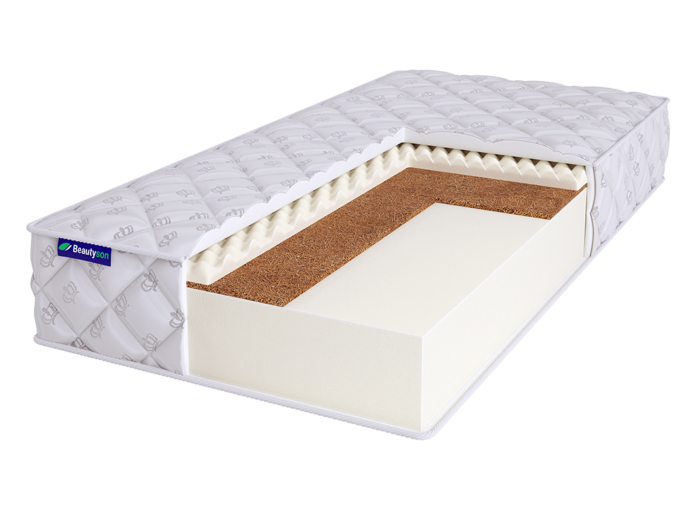 Матрас Beautyson Roll Foam 14 Cocos Sens, 105х130, 18 см, беспружинный