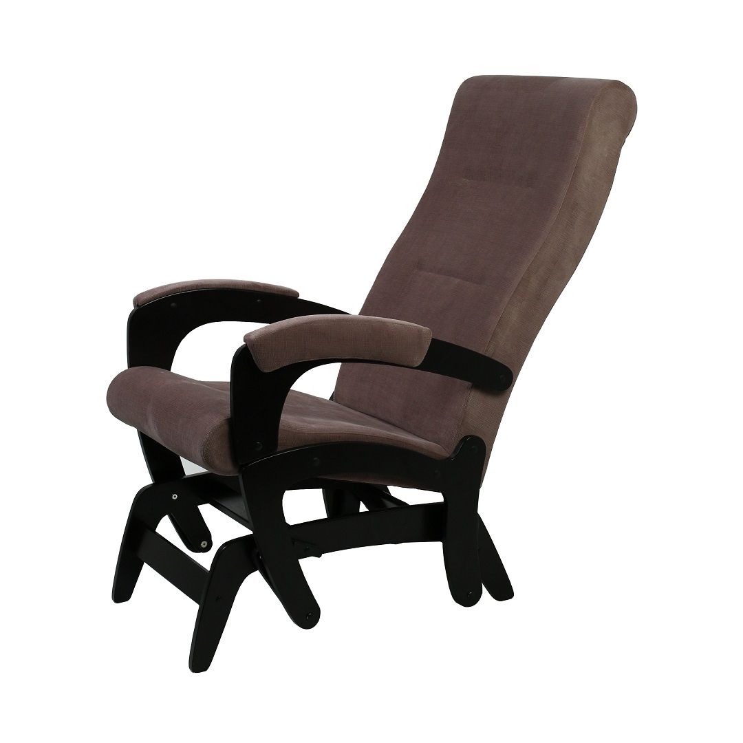 Кресло-качалка КемпингГрупп Версаль, маятниковое, ткань, шоколад