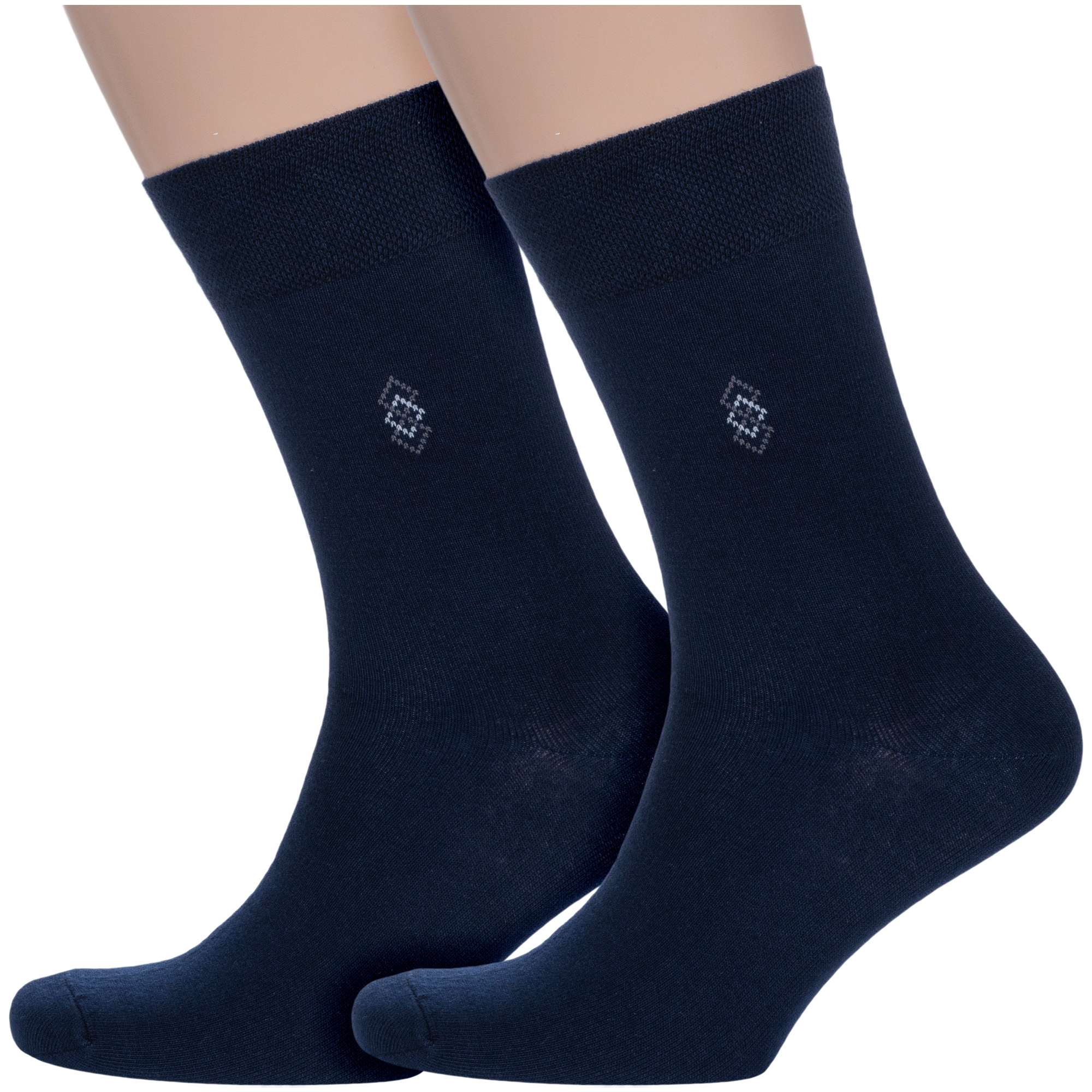 Комплект носков мужских Para Socks 2-M2D5 синих 27-29