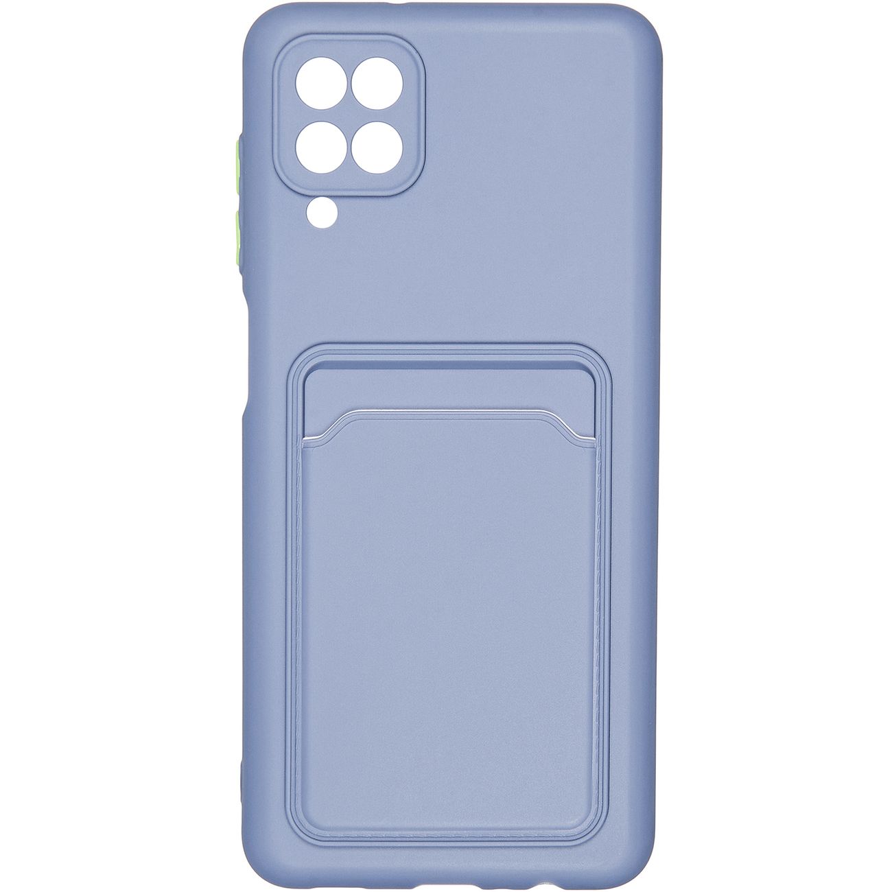 Чехол для смартфона Carmega для Samsung Galaxy A12 Card blue (CAR-SC-SMGLA12CSBL)