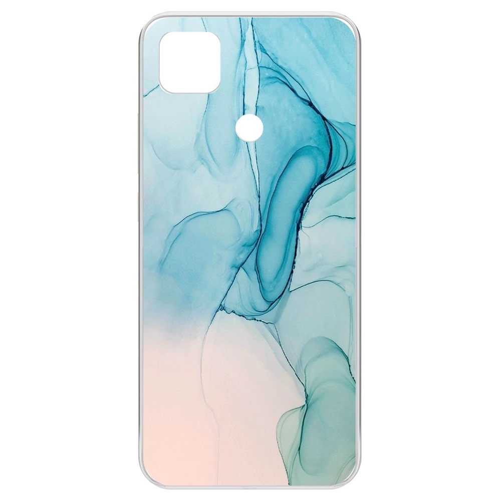 Чехол-накладка Krutoff Clear Case Абстракт разводы для Xiaomi Redmi 9C