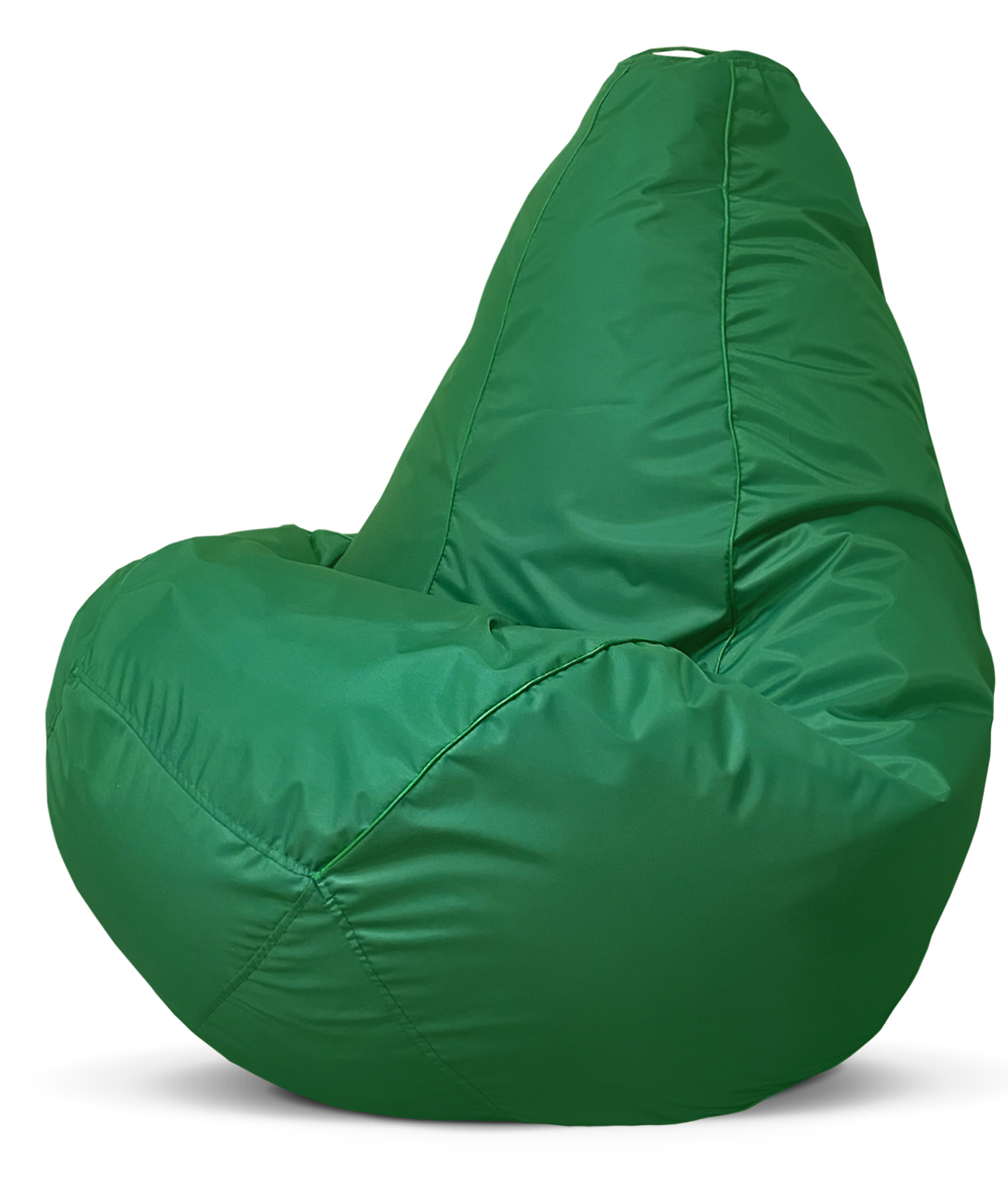 Кресло-мешок PUFLOVE Груша XL, зеленый оксфорд
