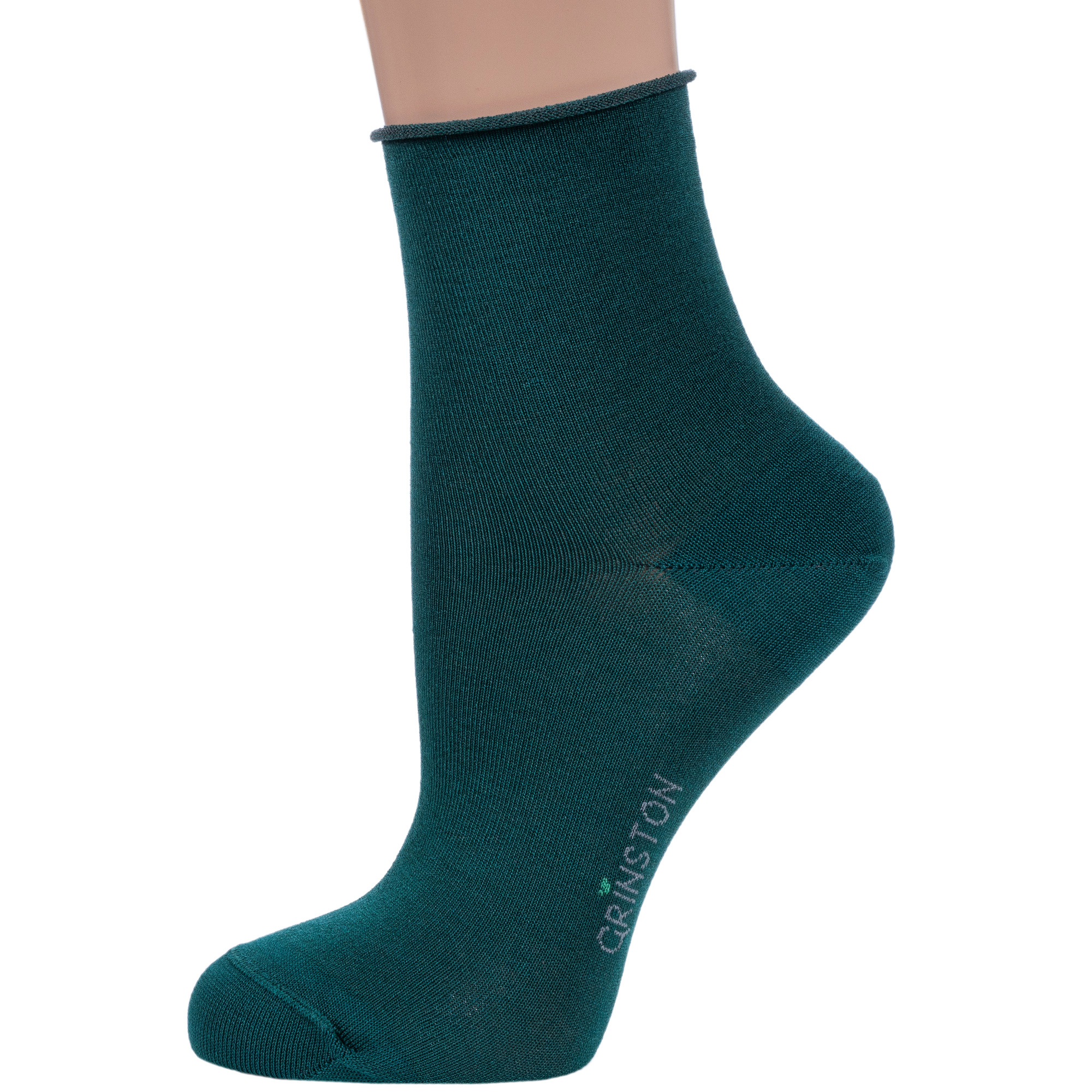 Носки женские Grinston socks 15D22 зеленые 23