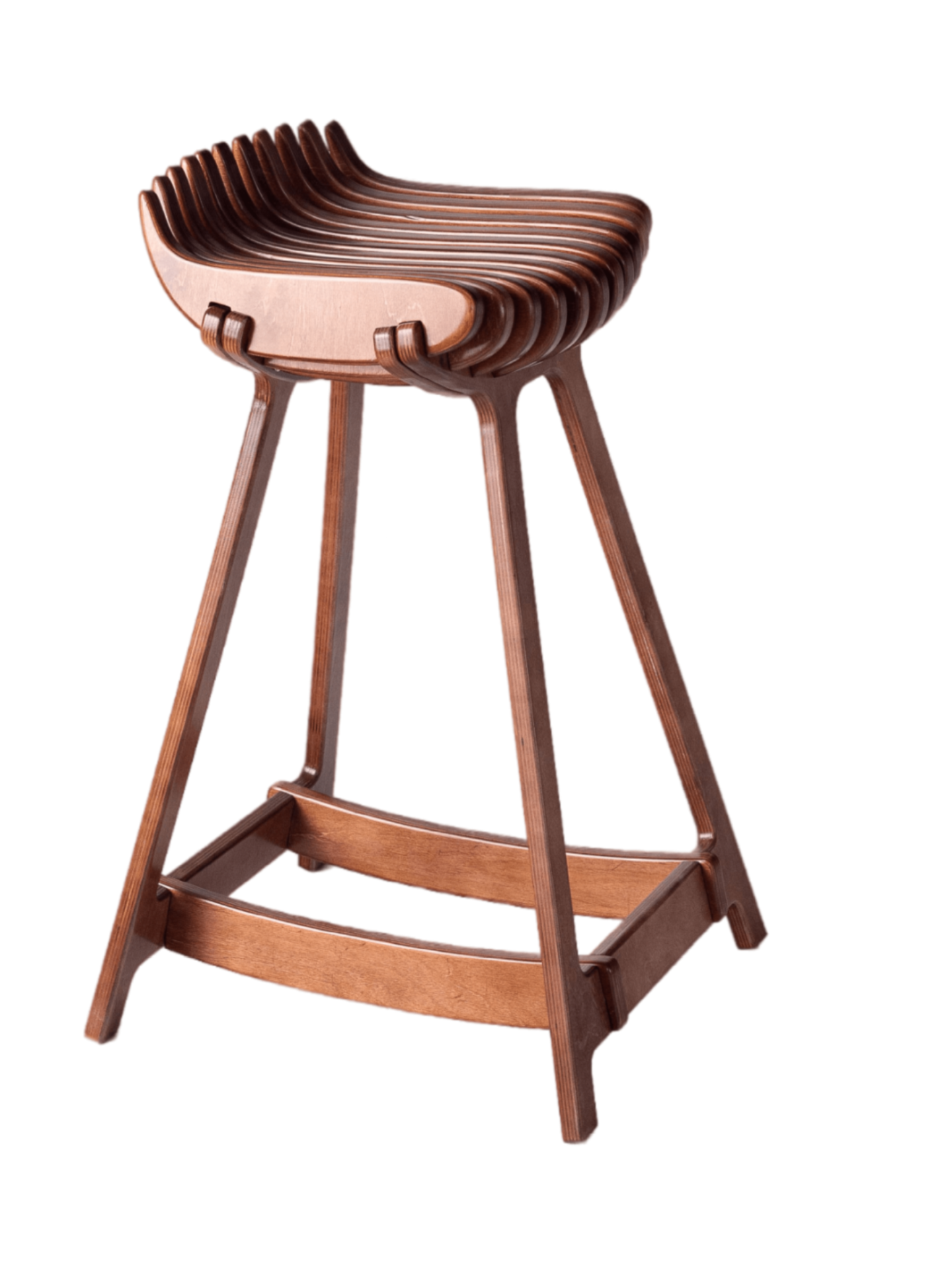 Барный стул Playwoods из дерева Орех мини
