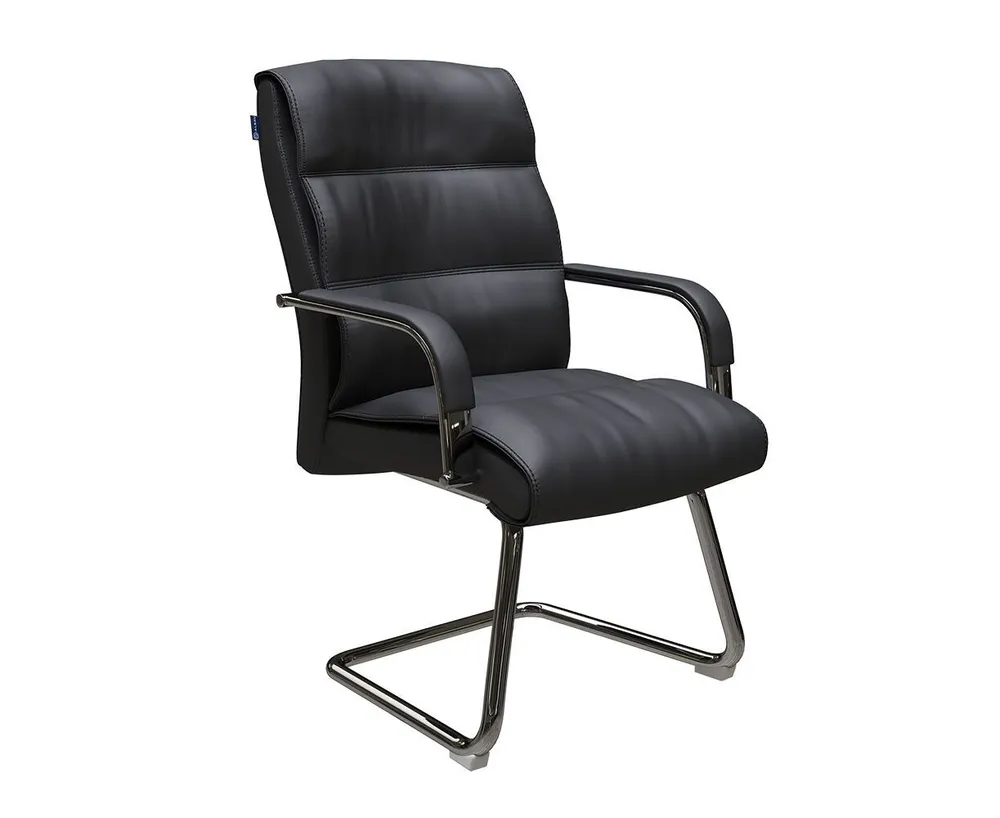 Конференц-кресло Alsav кресла AL 750V Экокожа черная