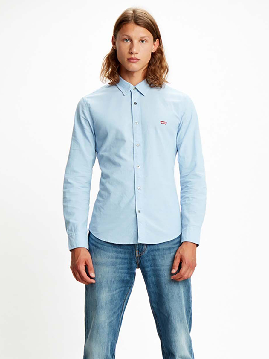 Рубашка мужская Levi's 86625-0005 голубая S