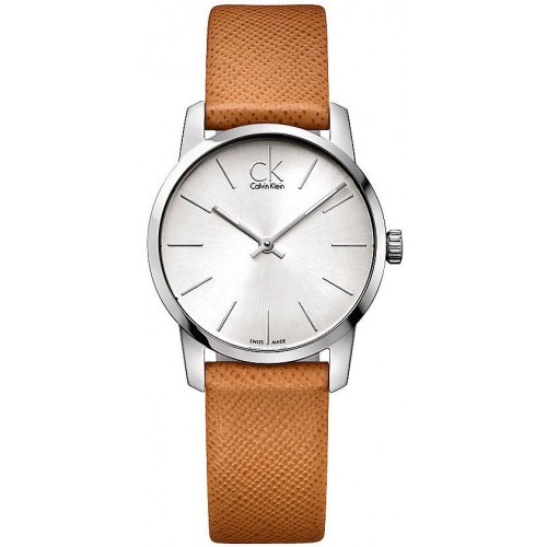 Наручные часы женские Calvin Klein K2G23120 коричневые