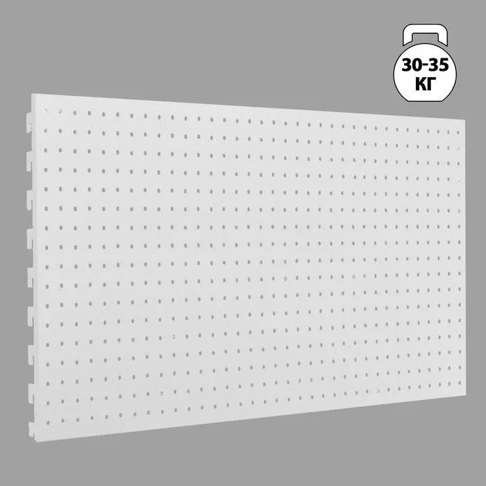 Панель для стеллажа, 35*125 см, цвет белый