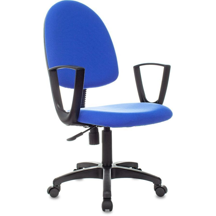 Кресло БЮРОКРАТ CH-1300N, на колесиках, ткань, синий [ch-1300n/blue]