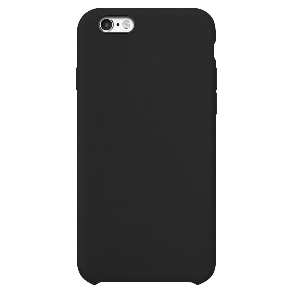 Чехол Silicone Case для iPhone 6 Plus/6S Plus, чёрный, SCIP6SP-18-BLAC
