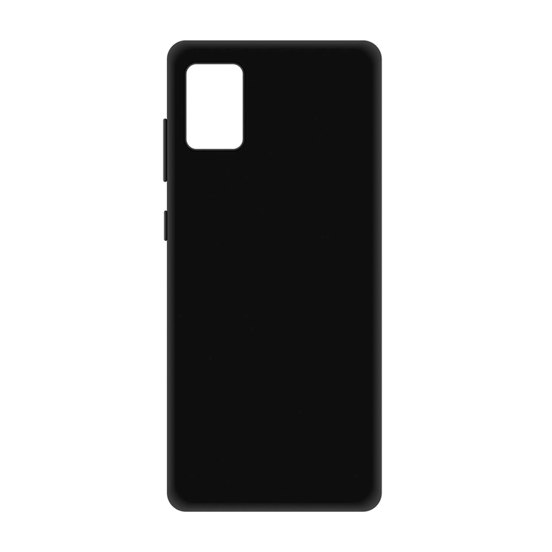 Чехол LuxCase для Galaxy A52, черный, 1,1 мм (62255)