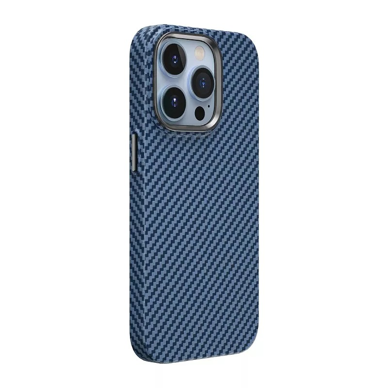 Чехол Wiwu Kevlar Magnetic Case for iPhone 14/6.1" Blue