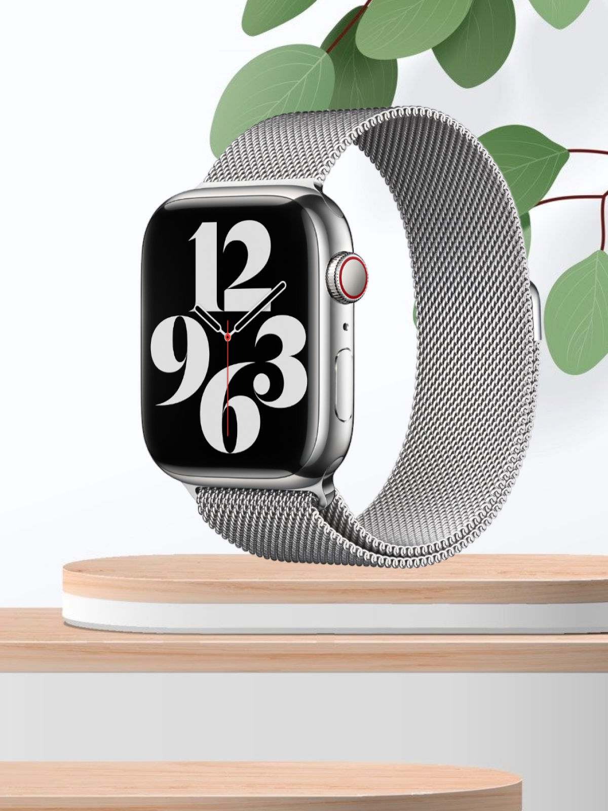 Ремешок для Apple Watch MUTURAL LIUJING SERIES 42/44/45/49 mm миланская петля SILVER серый