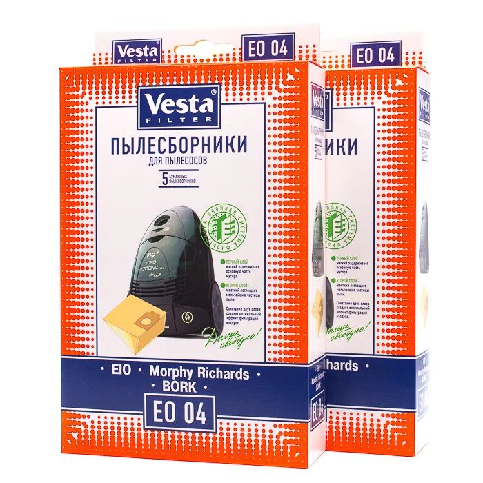 Пылесборник Vesta filter EO04 2 упак