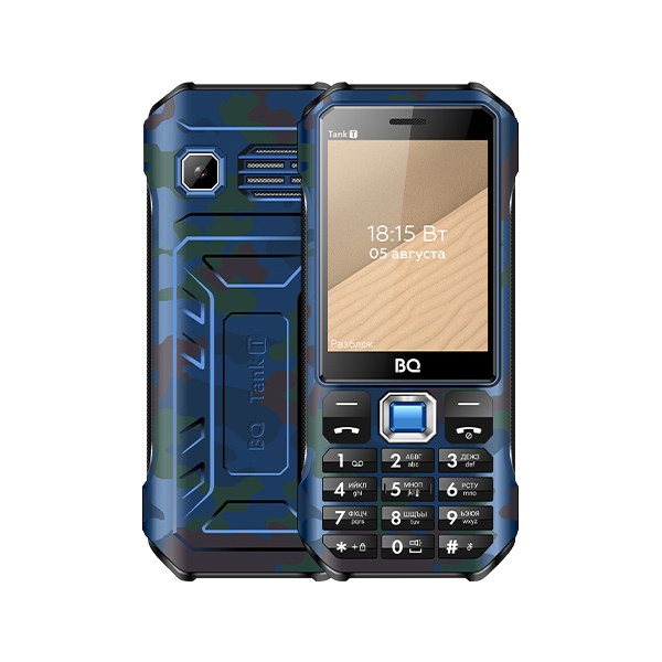 Мобильный телефон BQ BQ 2824 Tank T (Синий)