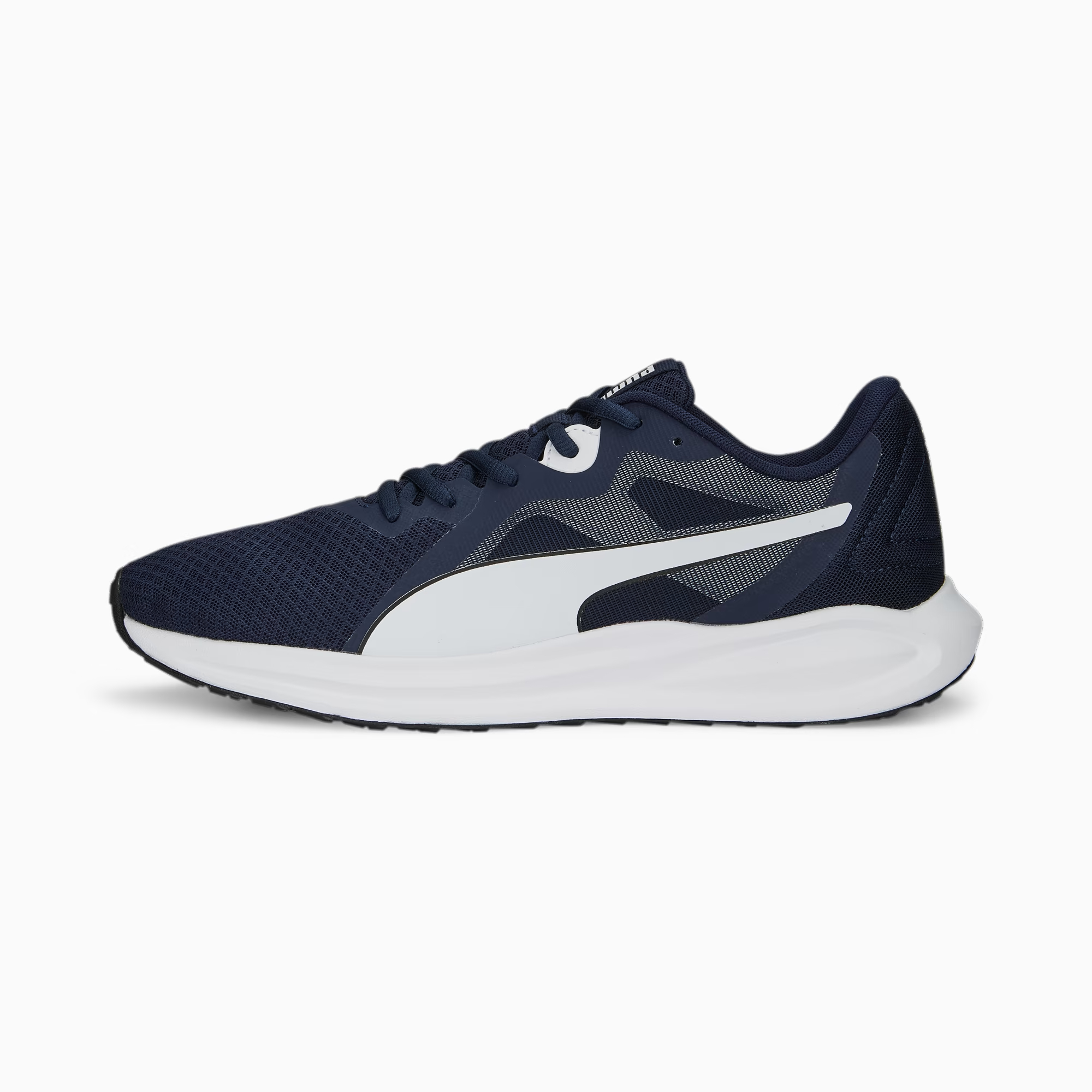 Кроссовки мужские Puma Twitch Runner Fresh Cool Navy-White 37798105 черные 46 RU