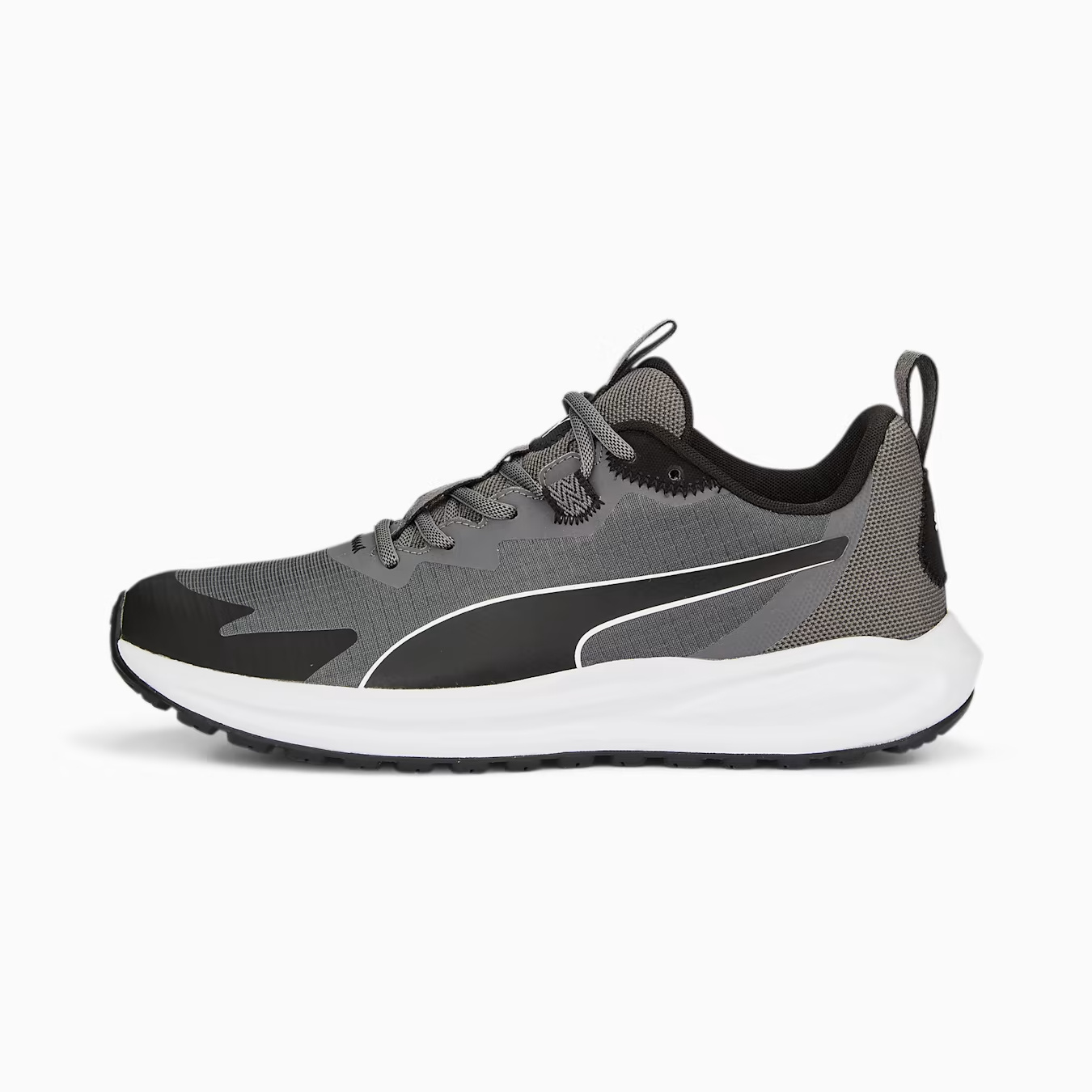 Кроссовки мужские Puma Twitch Runner Trail Castlerock-Blac 37696106 серые 43 RU