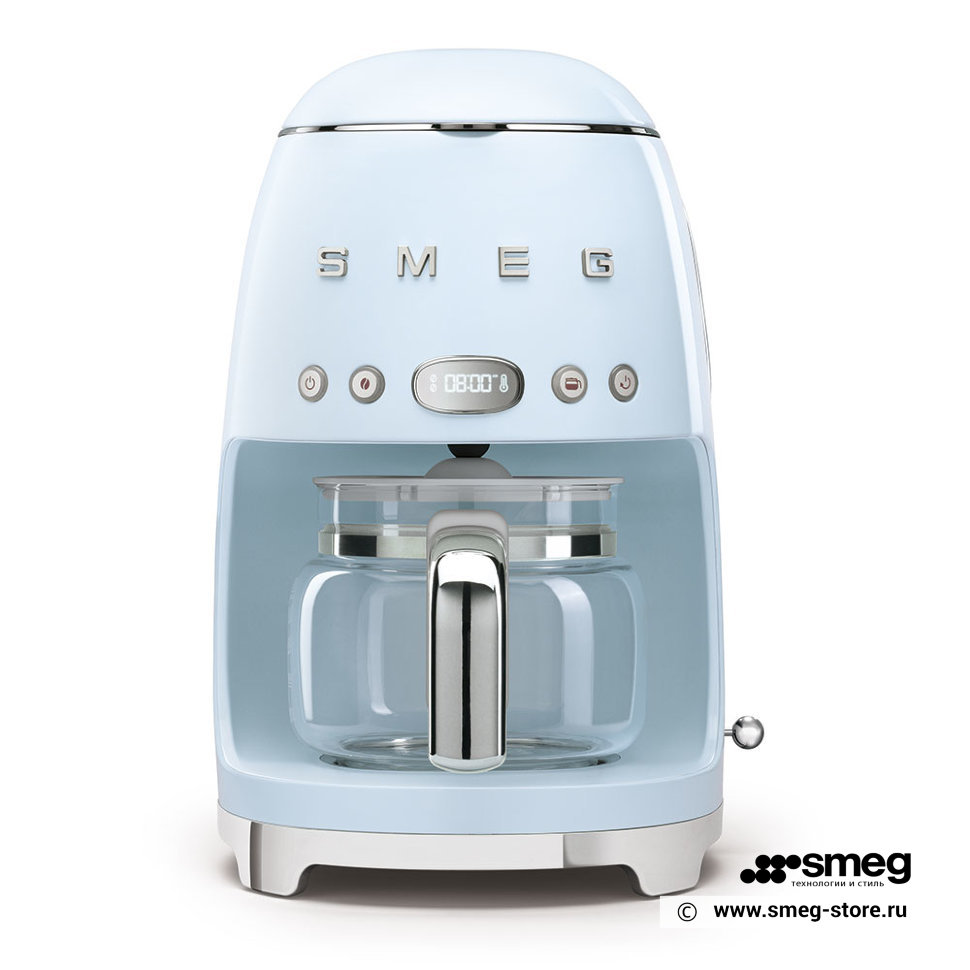 Кофеварка капельного типа Smeg DCF02PBEU Blue