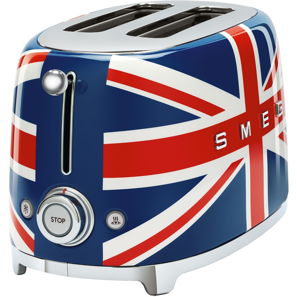 Тостер Smeg TSF01UJEU Blue/Red