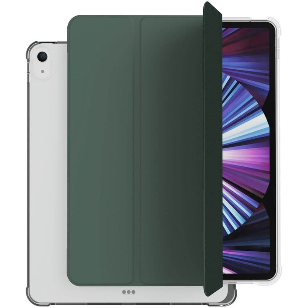 Чехол VLP Dual Folio для Apple iPad 10 для Apple iPad 10 (2022) тёмно-зёленый (152556)