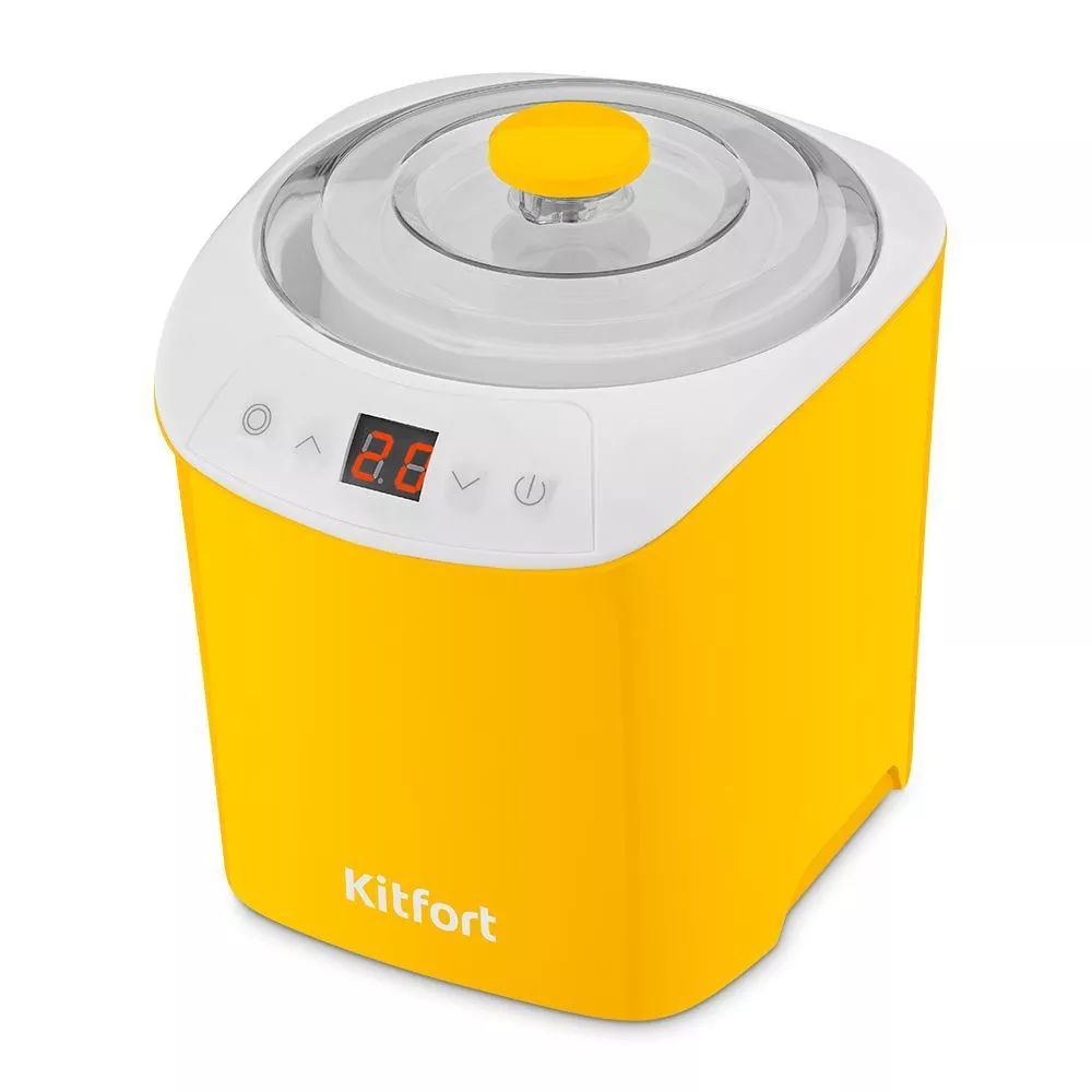 Йогуртница Kitfort КТ-4090-1 желтая