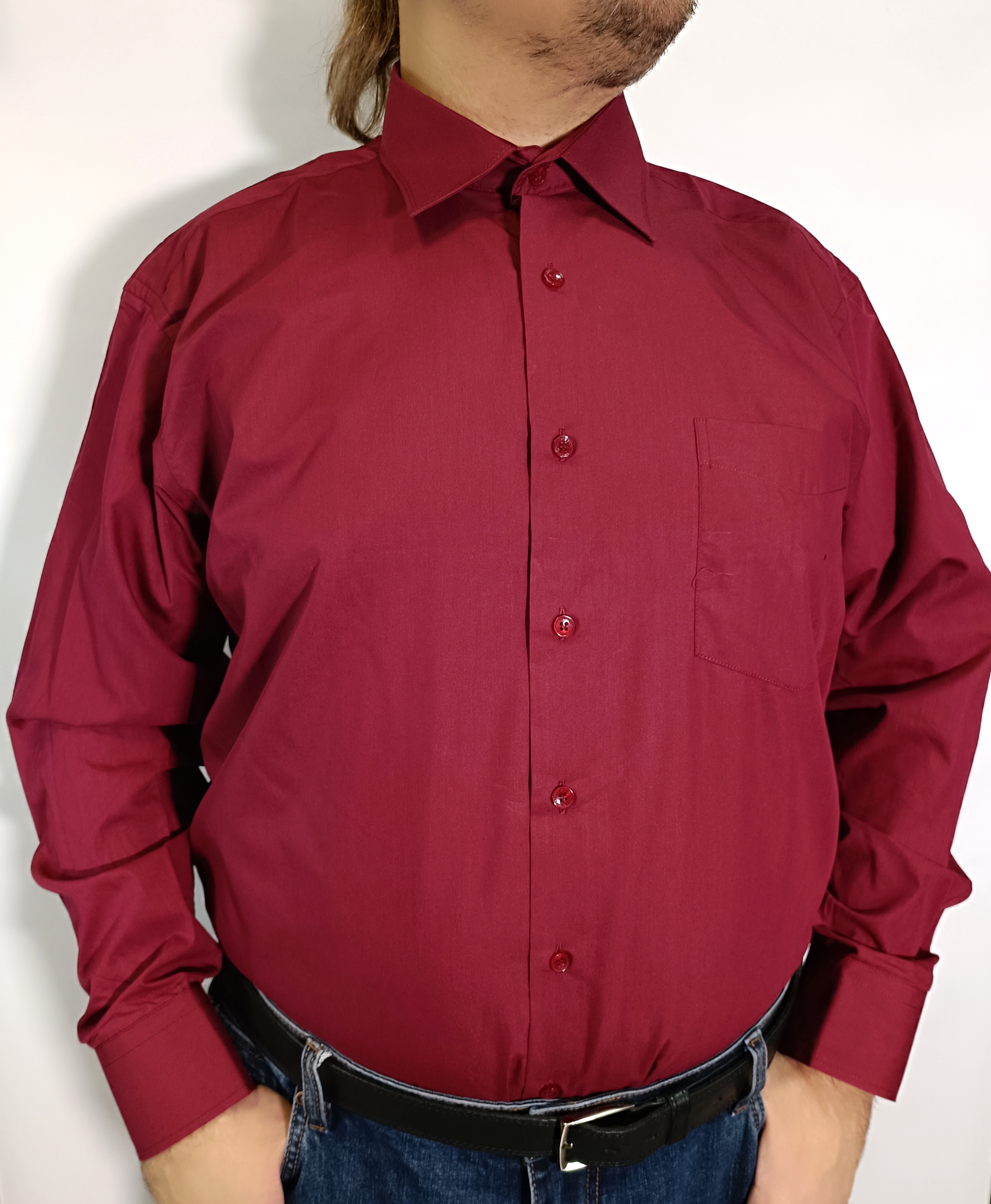Рубашка мужская Castelli 16317 красная 5XL