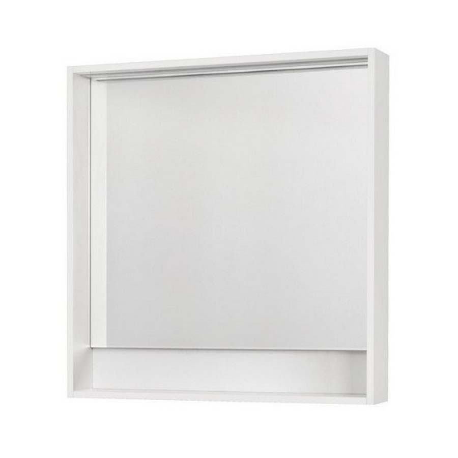 Зеркало Акватон Капри 1A230402KP010 80 см, белое