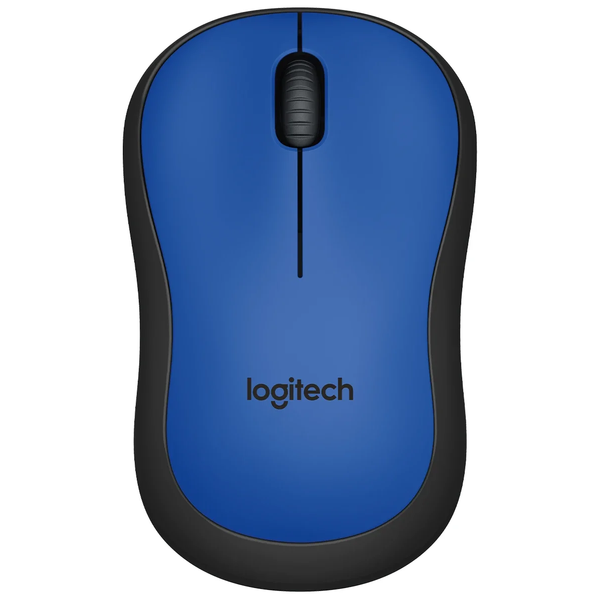 Беспроводная мышь Logitech M220 Silent синий, черный (910-004896)