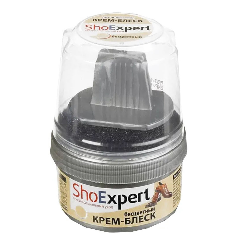 Крем для обуви SHOExpert SE01-019 бесцветный 60 мл
