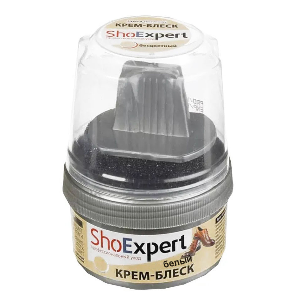 Крем для обуви SHOExpert SE01-024 белый 60 мл