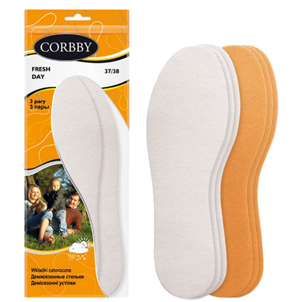 Стельки для обуви Corbby corb1865c 43-44 RU