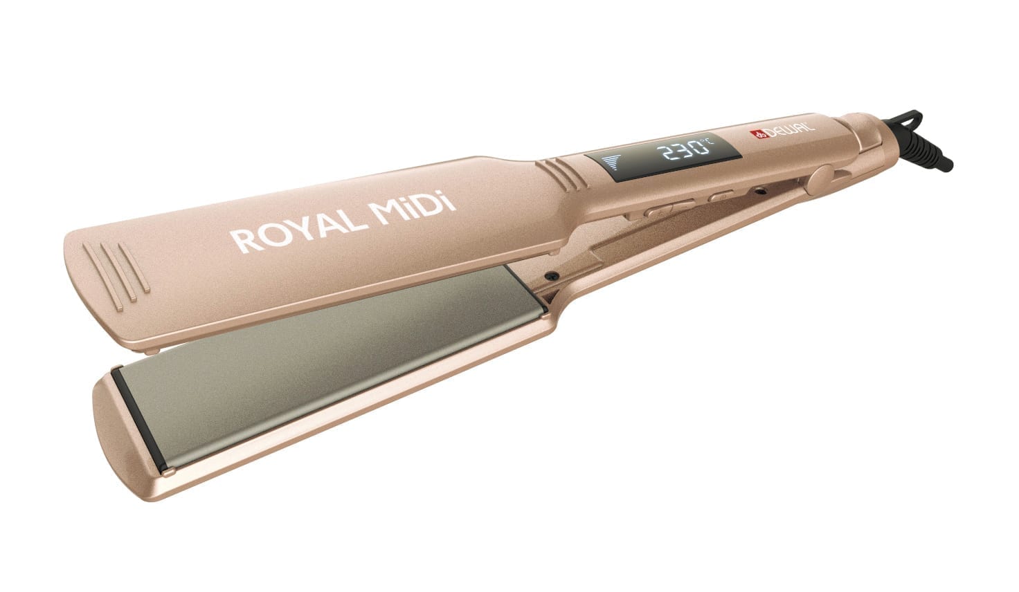 Выпрямитель волоc DEWAL PRO ROYAL MIDI 03-404 Gold