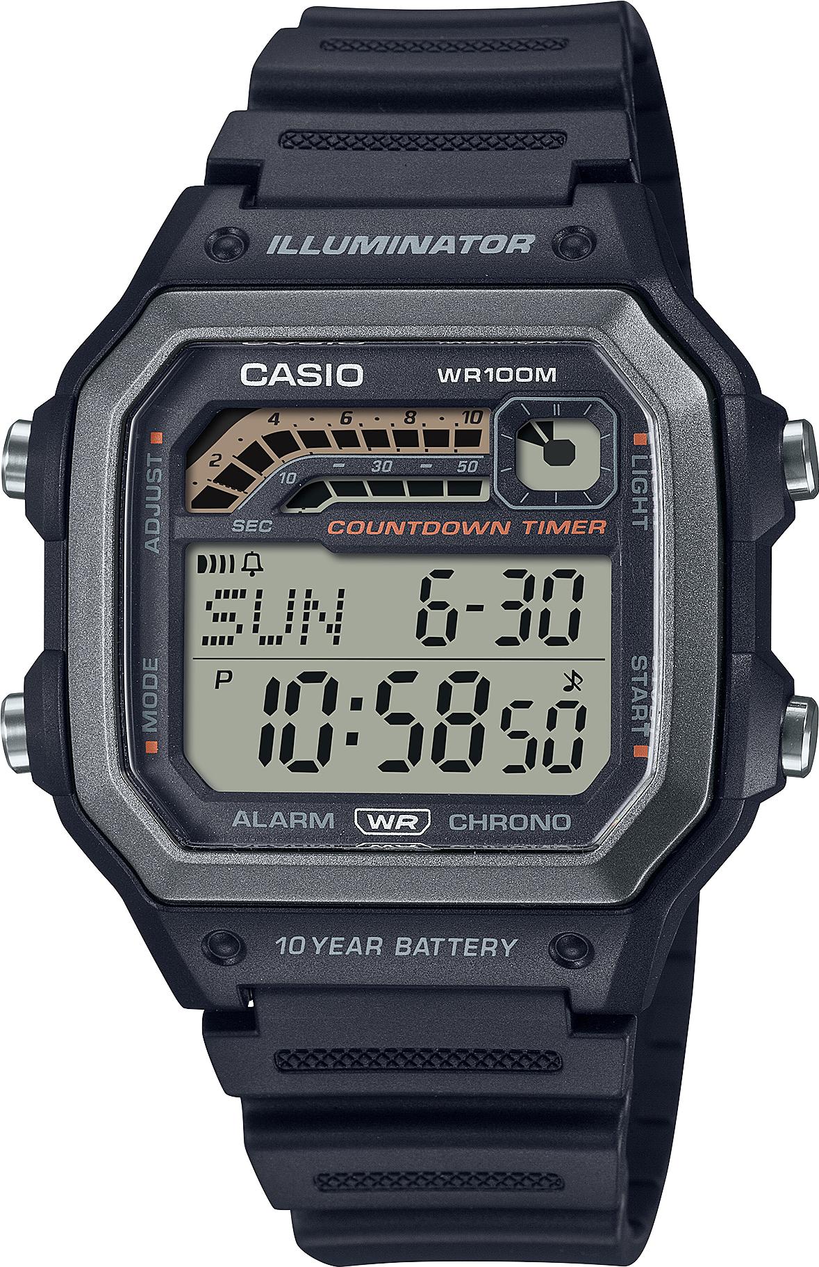 Наручные часы мужские Casio WS-1600H-1A