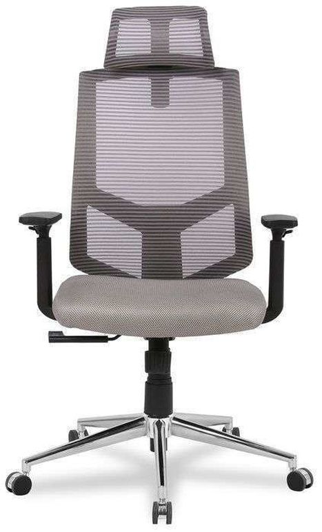 Кресло руководителя College Array HLC-1500HLX Ткань сетка серая