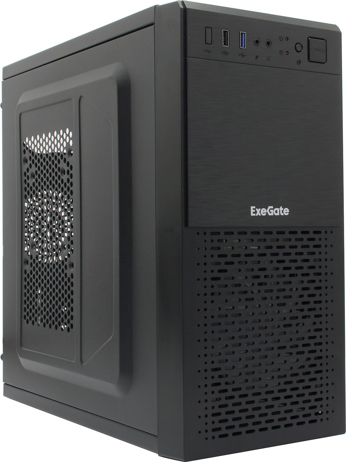 Корпус компьютерный ExeGate mEVO-7807-NPX600 (EX292985RUS) Black