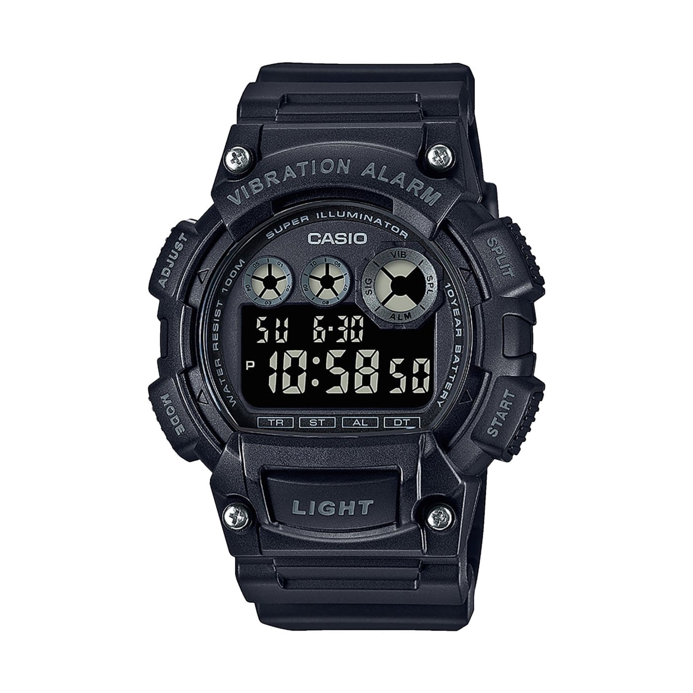 Наручные часы мужские Casio W-735H-1B черные