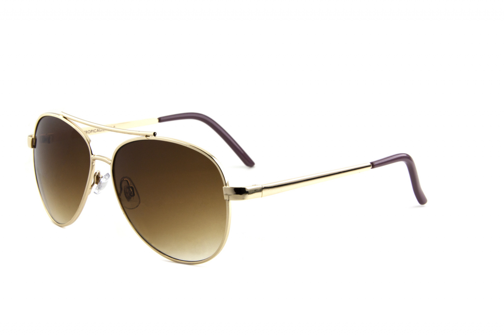 Солнцезащитные очки женские Tropical KASSI коричневые