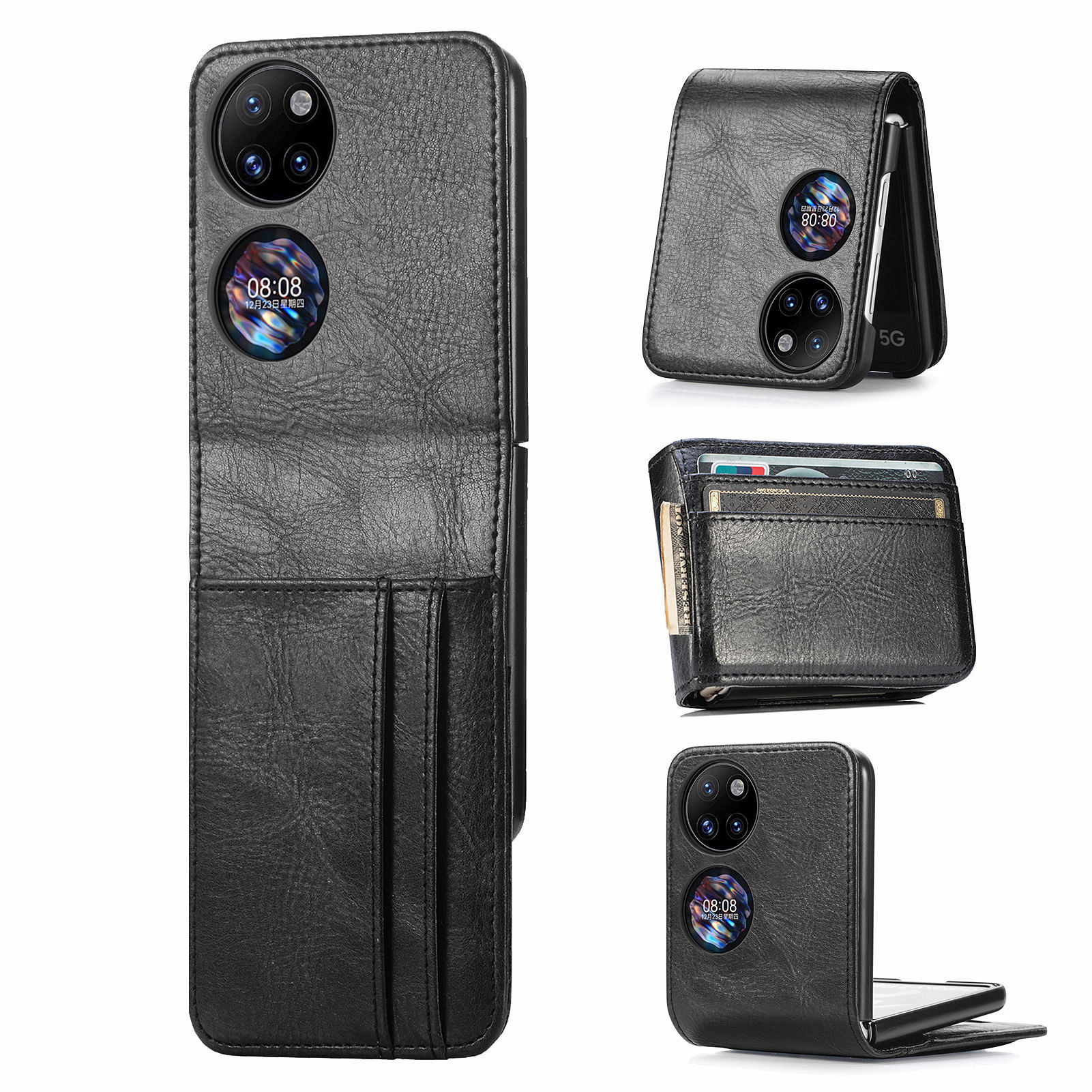 Чехол накладка MyPads Buffalo scomparto для Huawei P50 Pocket
